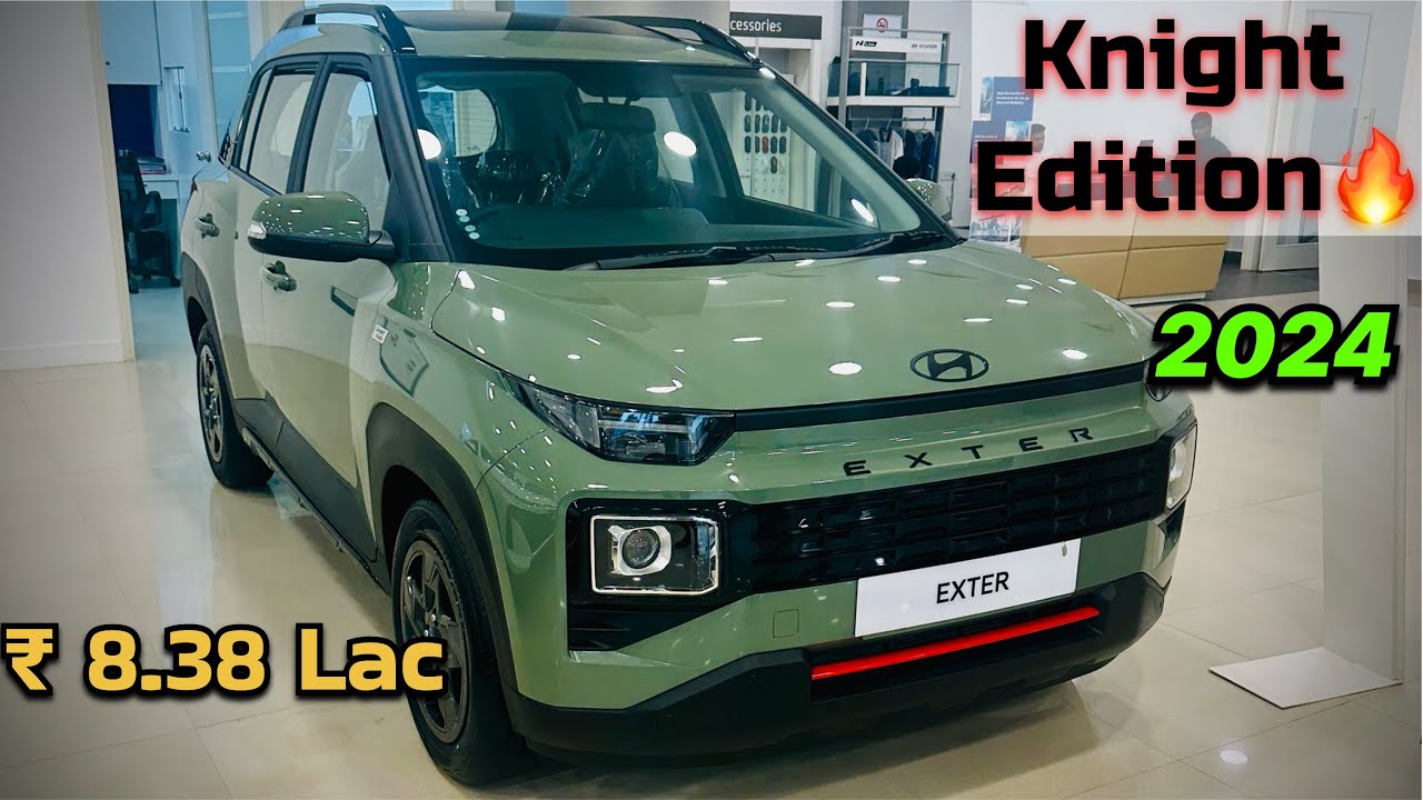 2024 Hyundai Exter Knight Edition | Exter SX Knight Edition | Full ...