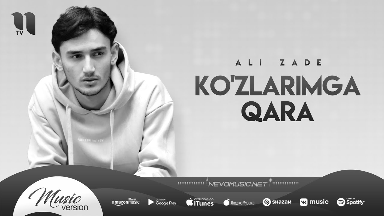 Ali Zade - Ko'zlarimga qara (audio 2022) - YouTube