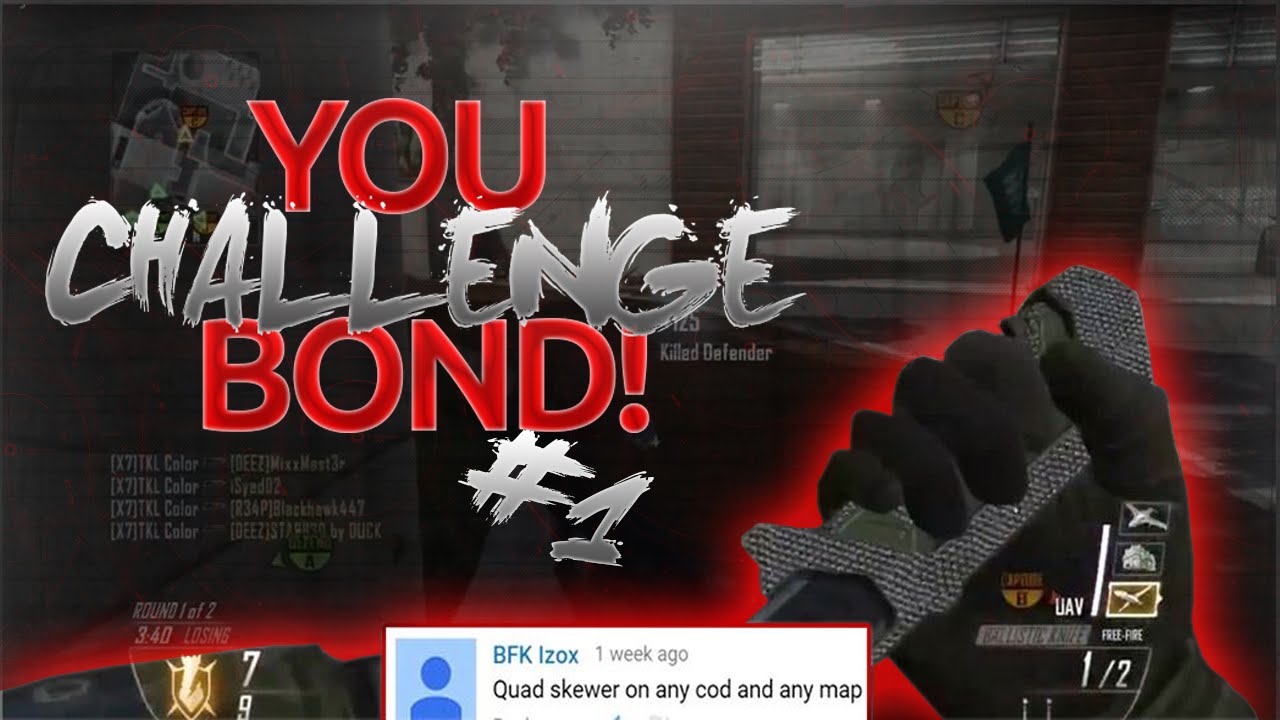 Bond: You Challenge Bond #1! Ft. BsB Falcon! - YouTube