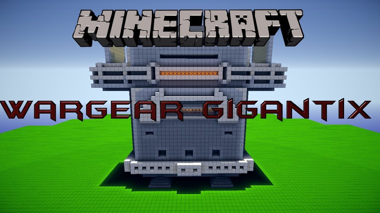 Minecraft Wargear V1 Gigantix Let's Show und Feuertest (German) - YouTube