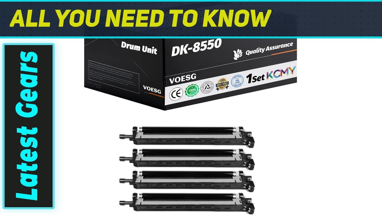 VOESG Kyocera DK-8550 Drum Unit: The Ultimate High-Yield for TASKalfa ...