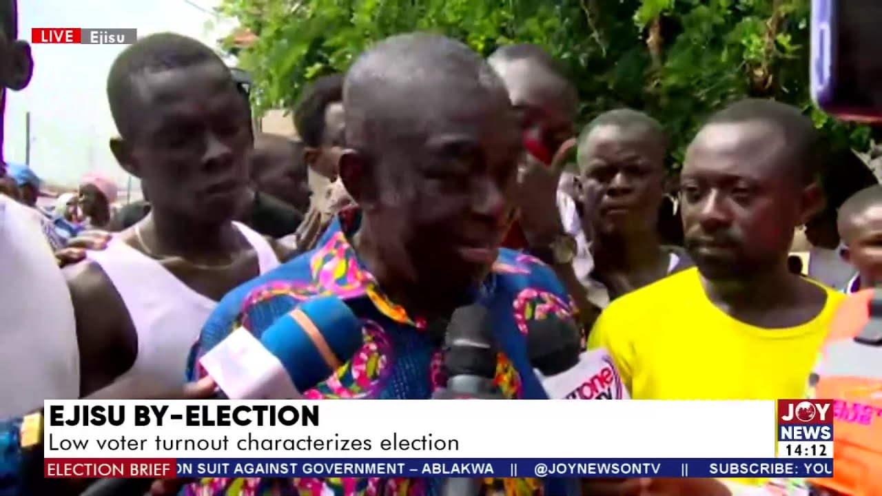 Ejisu By-Election: Low voter turnout and bribery allegation ...