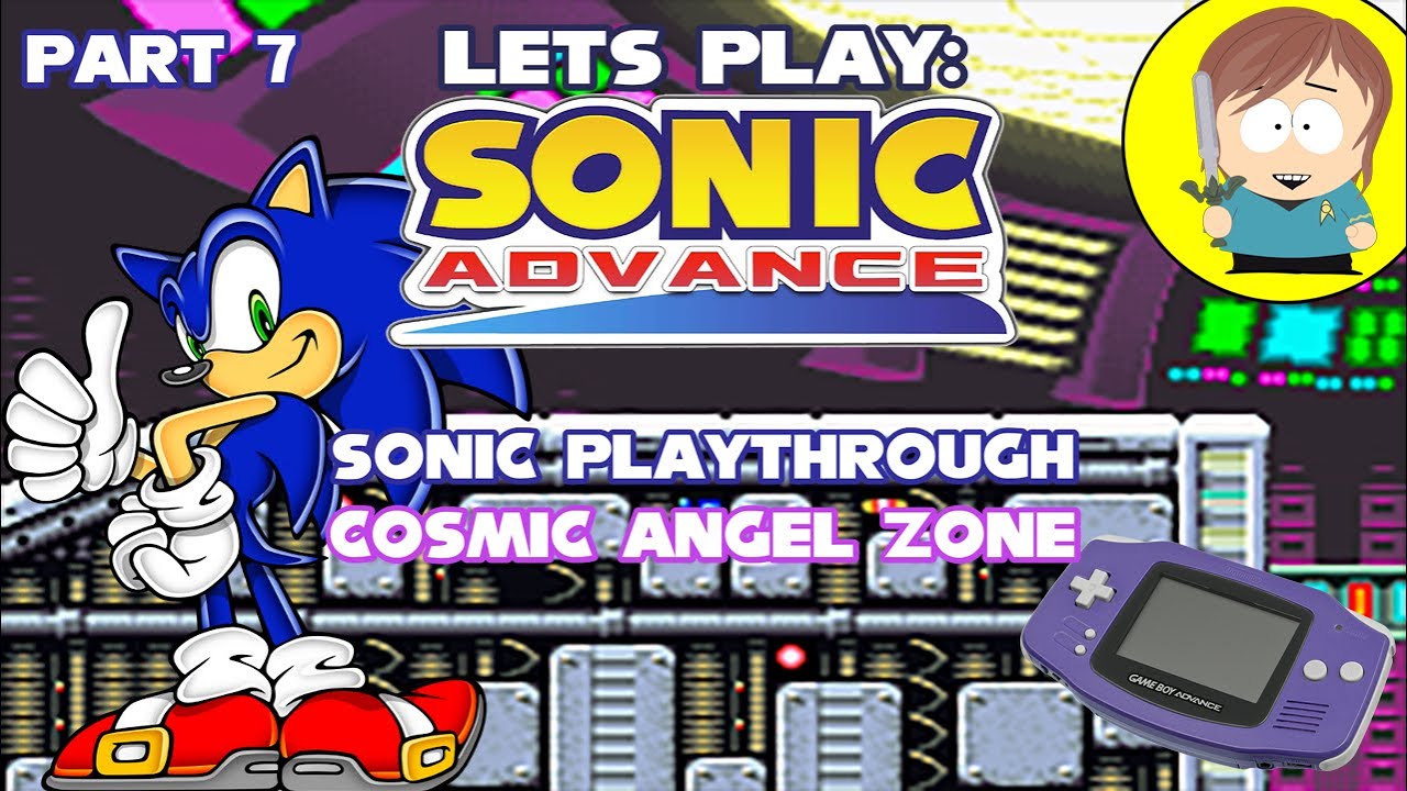 Sonic Advance (GBA) Sonic Playthrough - Cosmic Angel Zone - Part 7 ...