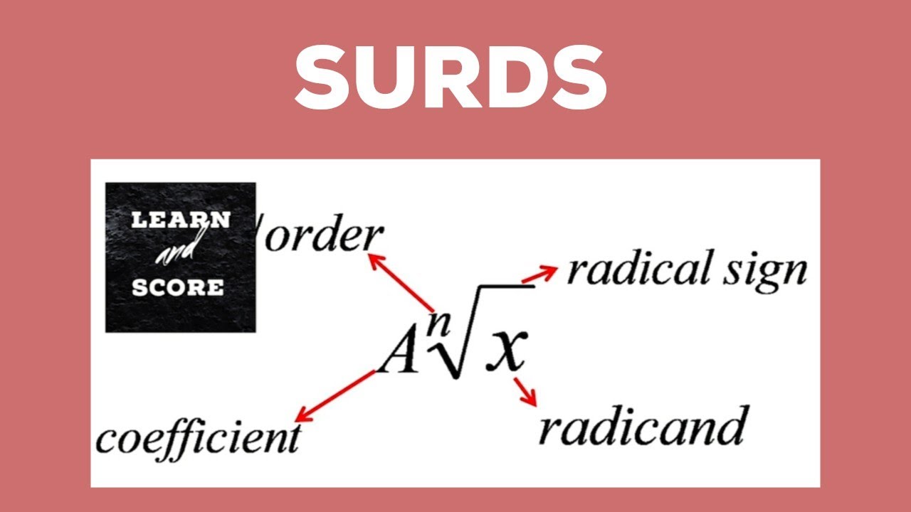 Class 9-10/SURDS-Introduction/radicals/irrational numbers/Learn And ...