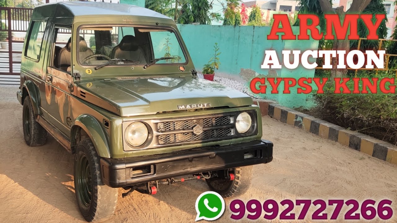 Maruti Gypsy Army Auction