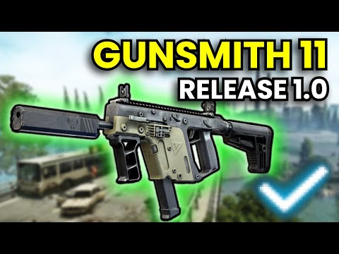 Gunsmith Part 11 - RELEASE 1.0 Guide | Escape From Tarkov - YouTube