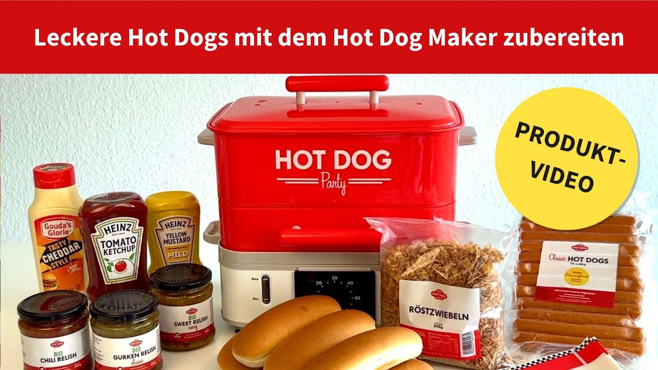 Hot Dog Maker von HOT DOG WORLD - YouTube