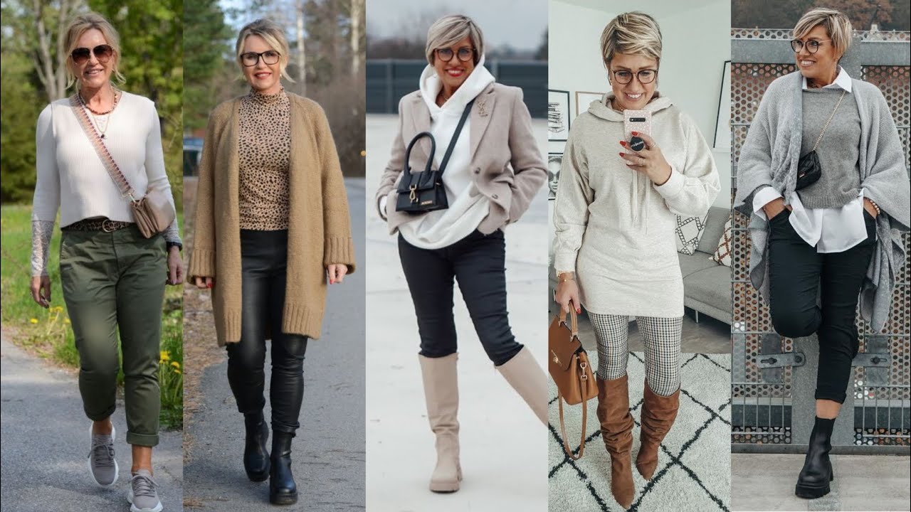 Amazing Winter Outfits for Women Over 50 ||Business Winter Outfits ...