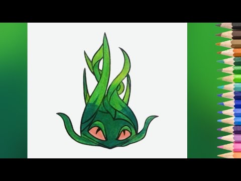 How to Draw Tangle Kelp | Plants vs Zombies 2 - YouTube