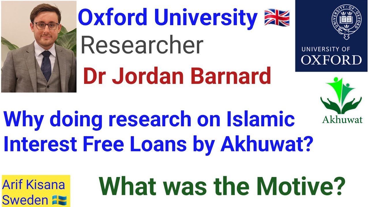 Why Oxford University Researcher Jordan Barnard doing research on ...