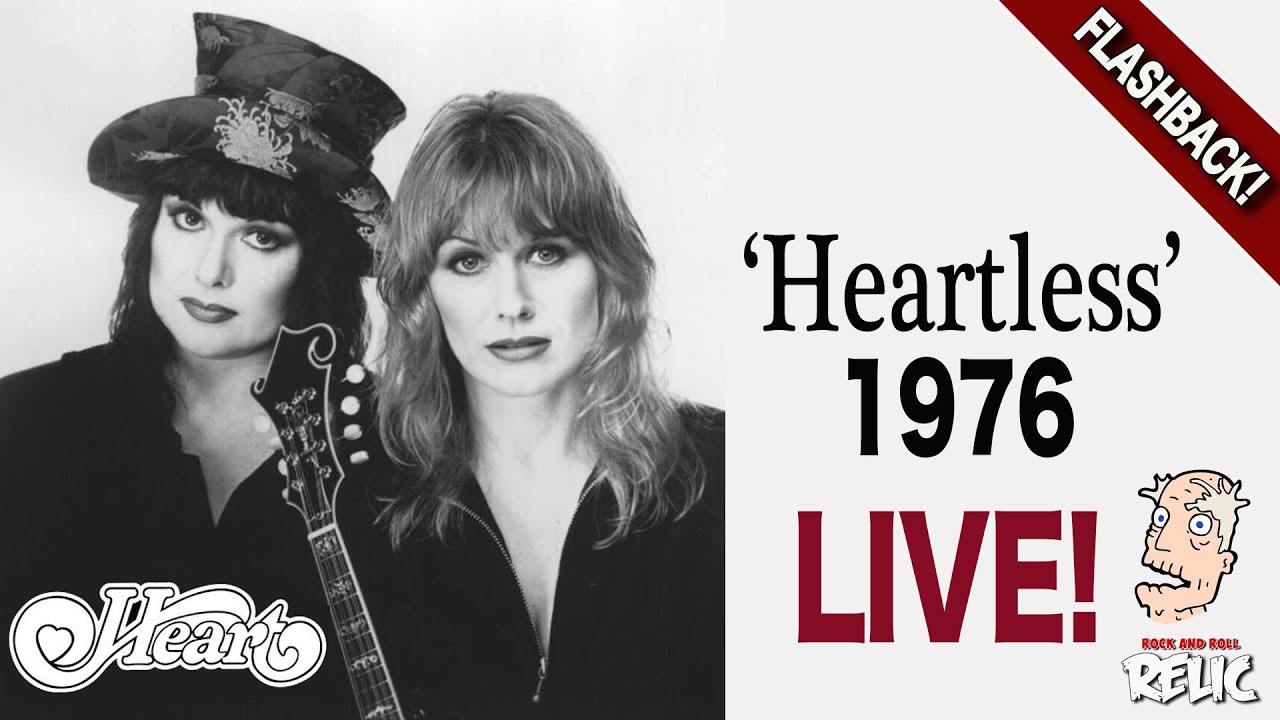 HEART performs 'HEARTLESS' LIVE IN 1976! ANN SOUNDS PHENOMENAL!! - YouTube