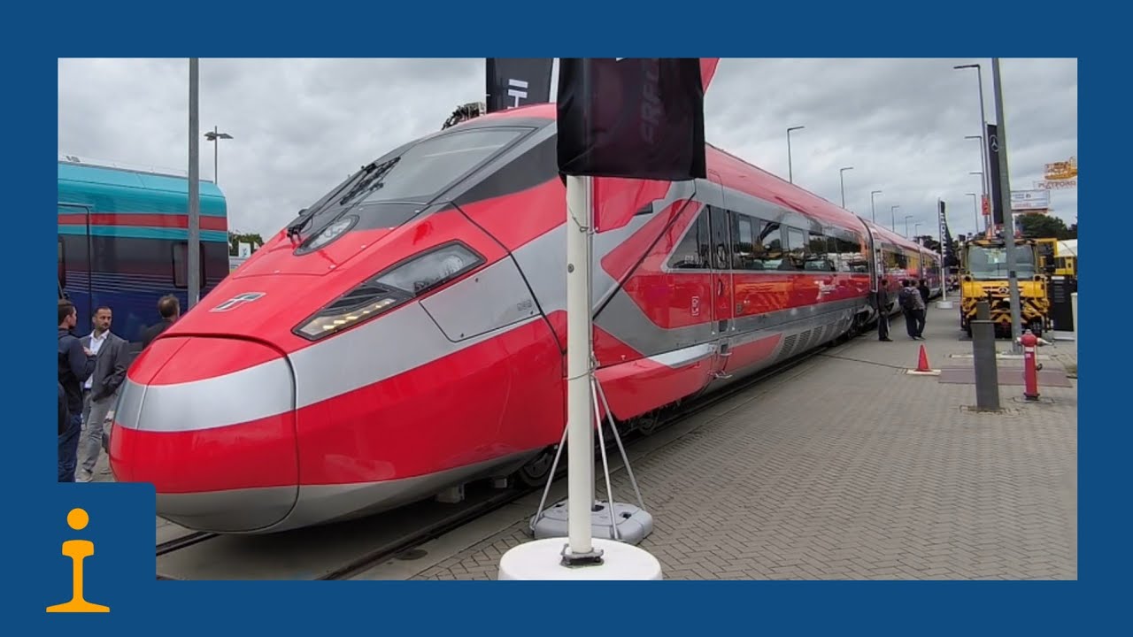 InnoTrans 2024 - Segunda generación del ETR 1000 de Hitachi Rail - YouTube