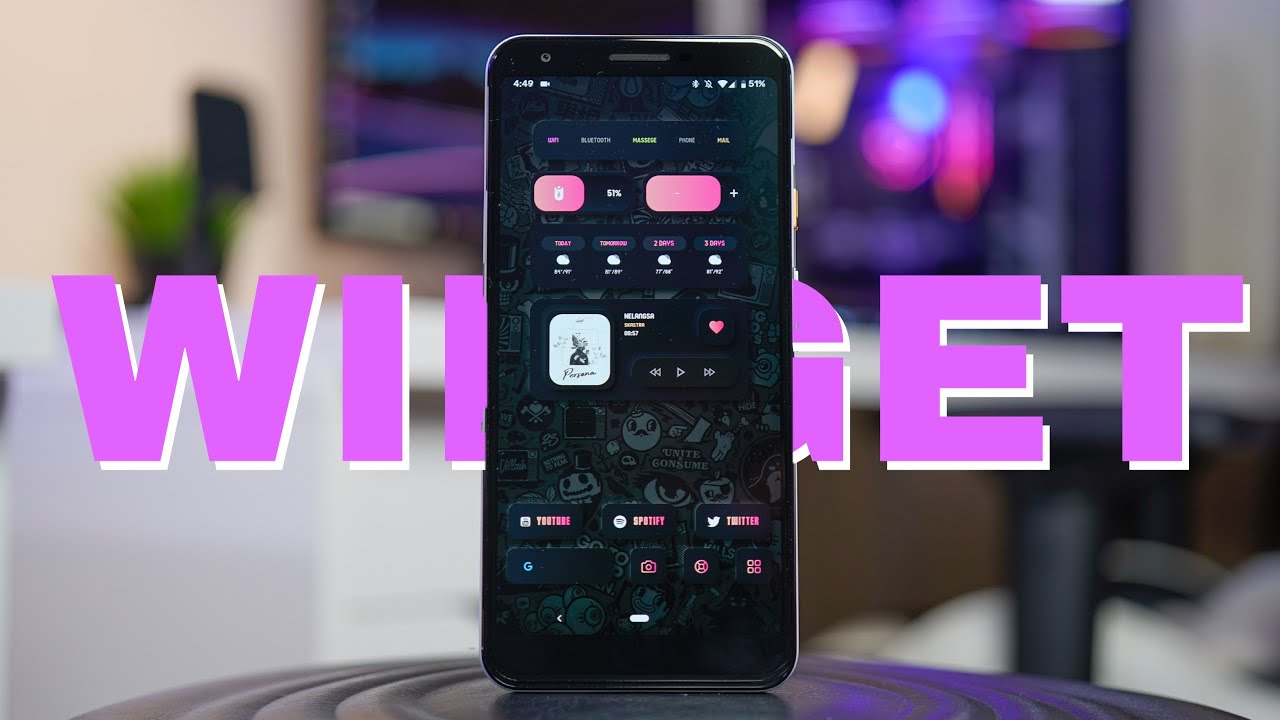 Full Widget! | Tutorial Android Setup Juli 2020 - YouTube