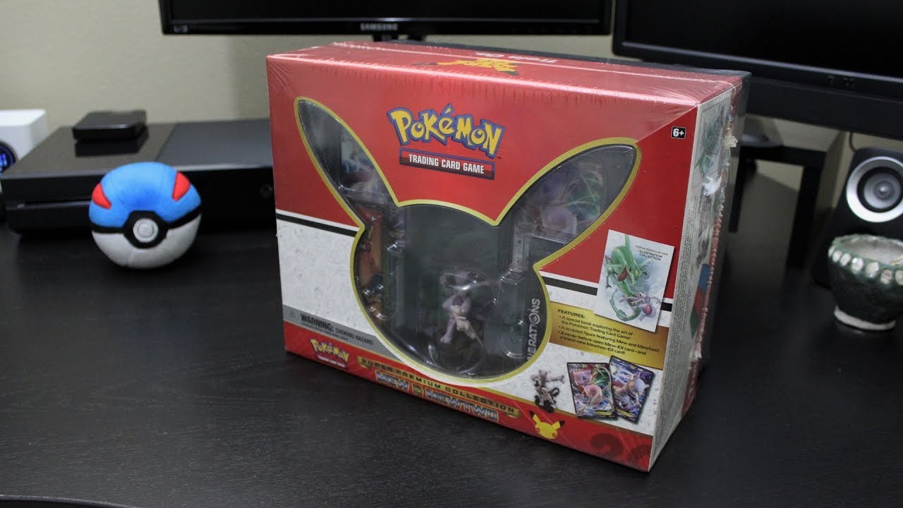Generations Super Premium Collection Mew & Mewtwo Box Opening - YouTube