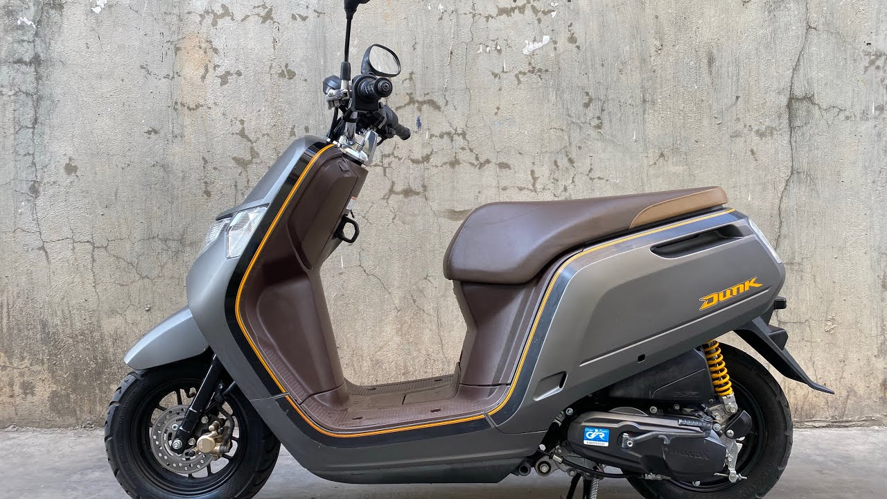 Honda Dunk phiên bản đặc biệt cái màu ăn nhất - YouTube