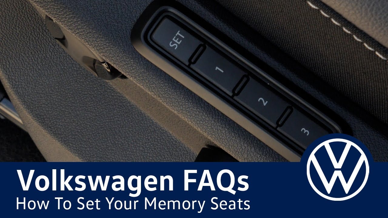 Leavens VW FAQ - How To Set Your Memory Seats In Your Volkswagen - YouTube