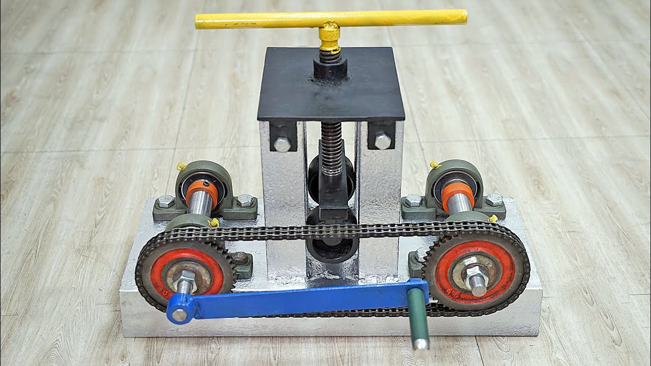 Unlock the Secret to this Powerful DIY Pipe Bender! - YouTube