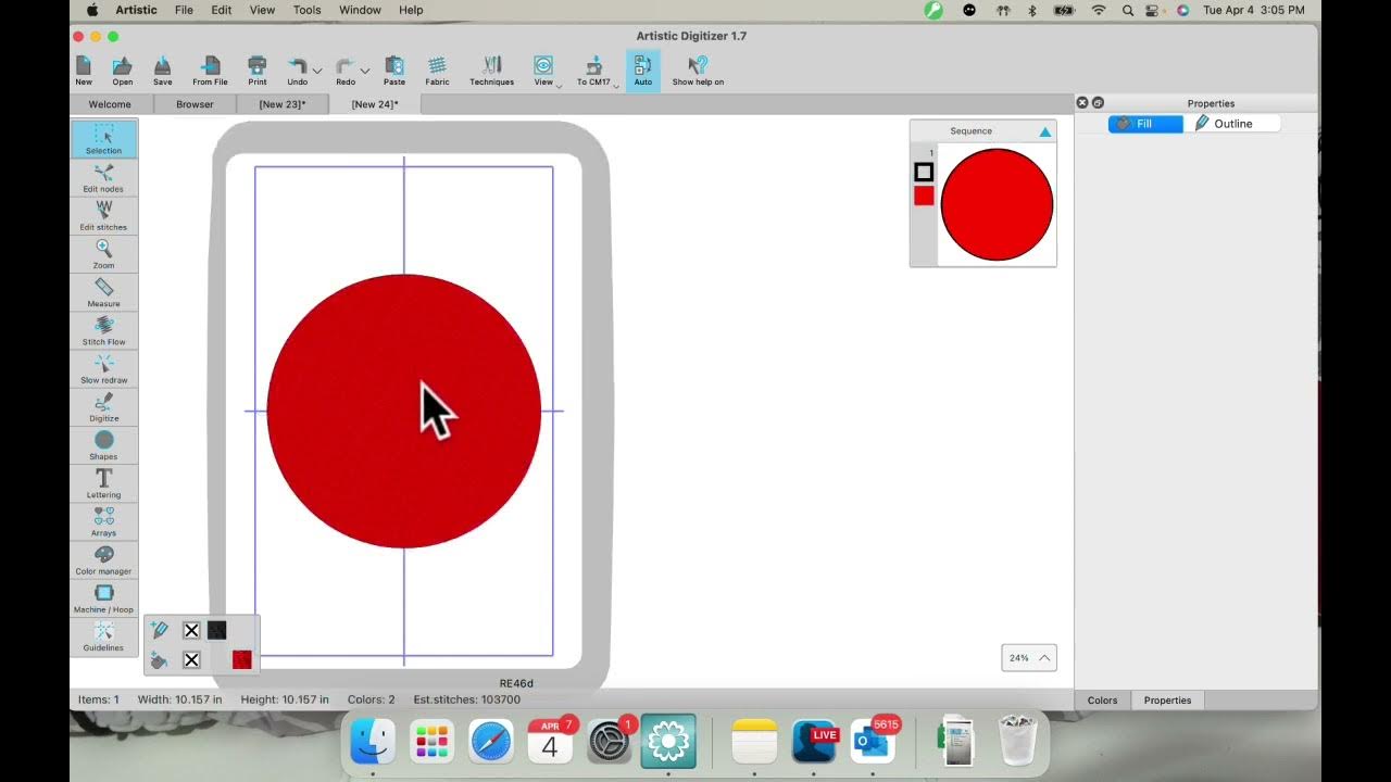 Artistic Digitizer Tool Spotlight: The Array Fill Tool - YouTube