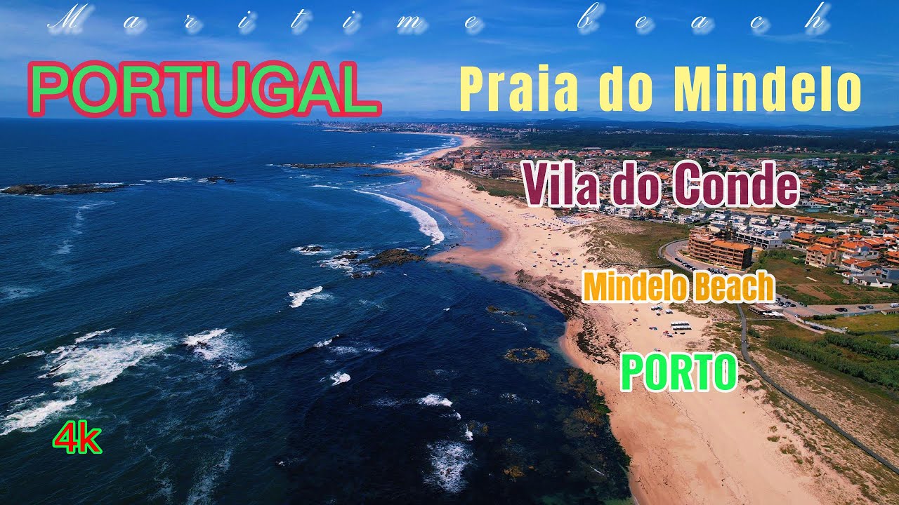 Vila do Conde/Praia do Mindelo/ Portugal/ocean/ Porto - YouTube