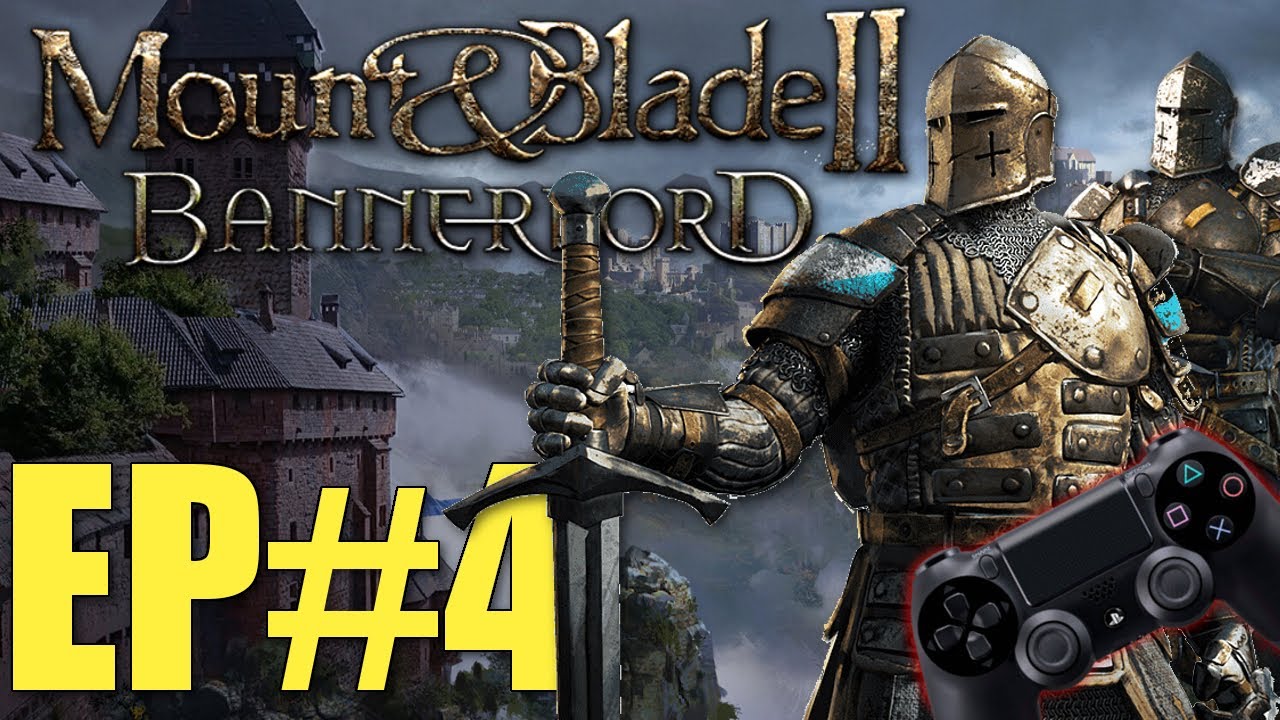 Bannerlord Ep 4 Knights of Vlandia Controller Gameplay Mount and Blade ...