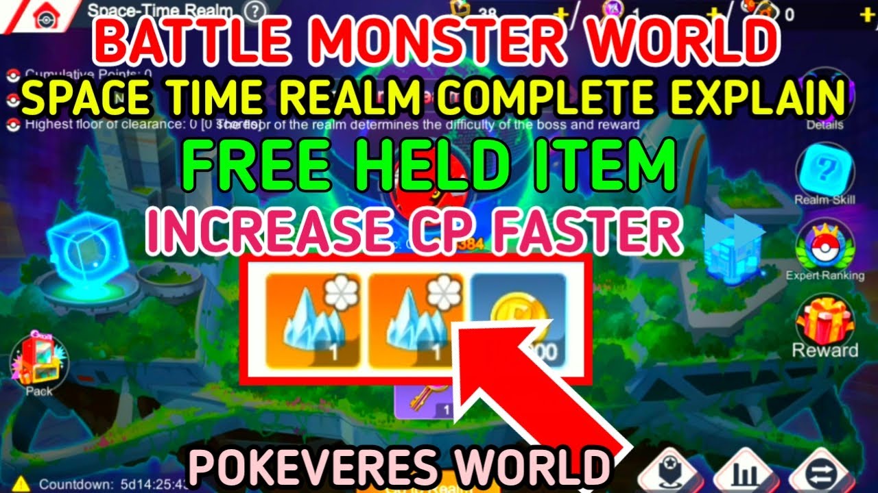 Free held item in Pokeveres world | Today New Redeem Codes | Monster ...