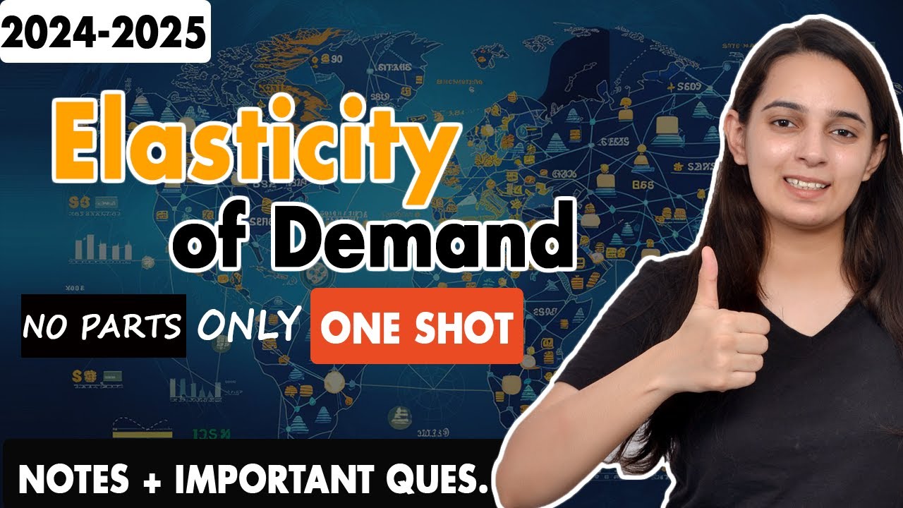 Elasticity of Demand Class 11 One Shot | Class 11 Microeconomics ...