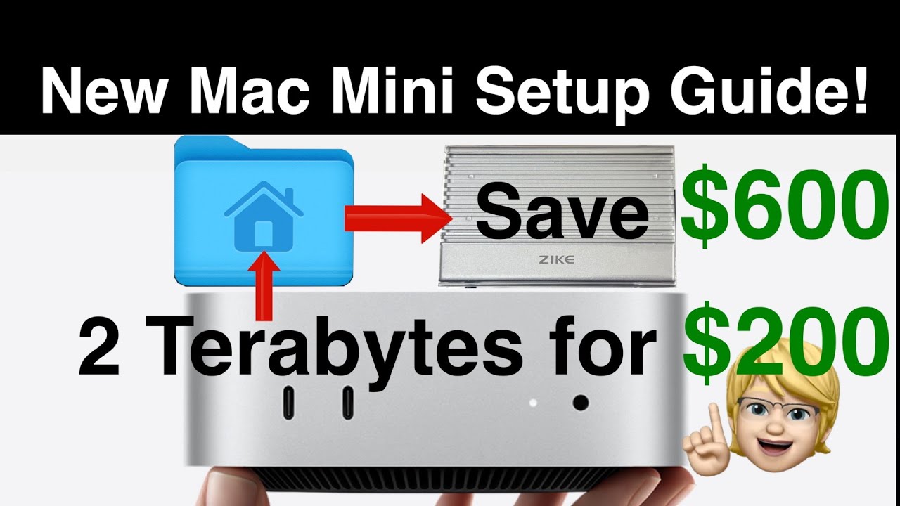 New Mac Mini 2025 DIY Setup: Upgrade to 2TB for just $200 and Save $600 ...