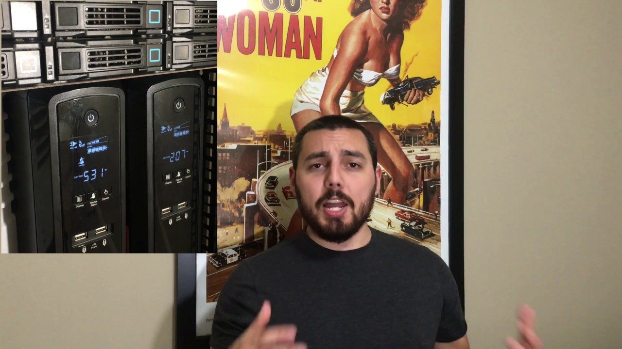 3 UPSi 1 Cyberpower CPS-1215RM Rackmount Power Strip - YouTube