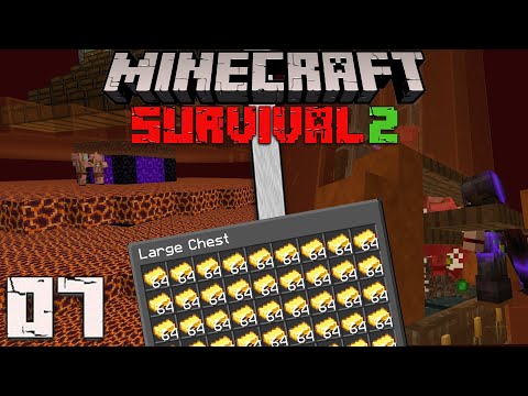 DÜNYANIN EN İYİ ALTIN FARMINI YAPTIM !! / Minecraft Survival S2 B7