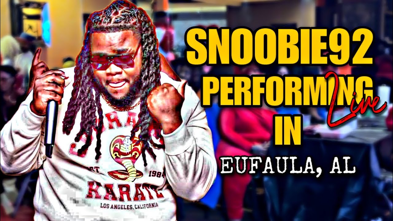 Snoobie92 performing love like the 90s live in EUFAULA, AL - YouTube Music