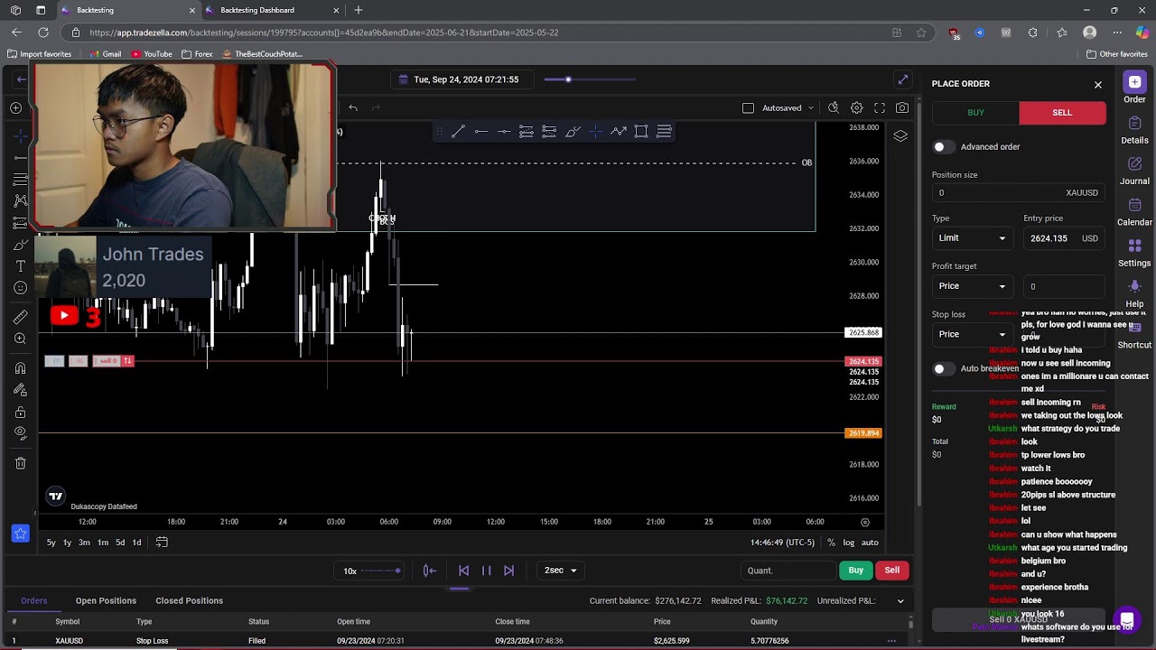 Day 3 of Live Backtesting until I become Profitable - YouTube