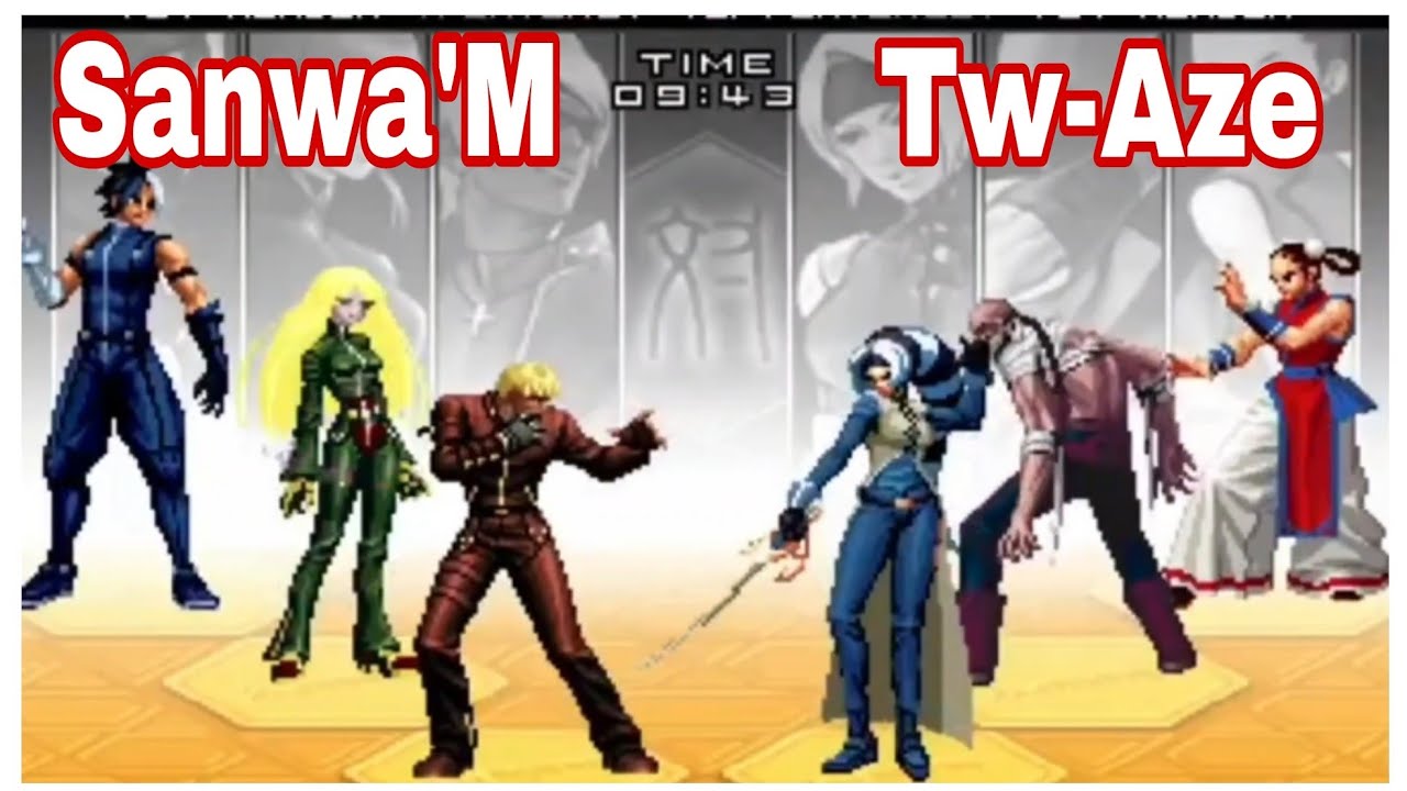 KOF2002UM Sanwa'M Vs Tw-Aze阿泽 Ft-10 Amazing Match - YouTube