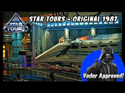 Star Tours Original 1987 Star Wars Adventure! Enjoy it again! (Disney ...