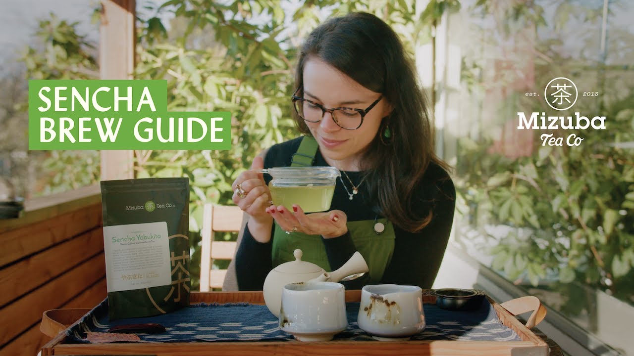 How To Brew Sencha Green Tea - YouTube