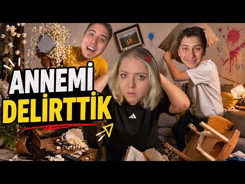 ANNEMİ DELİRTTİK !! ABİMLE TARTIŞTIK