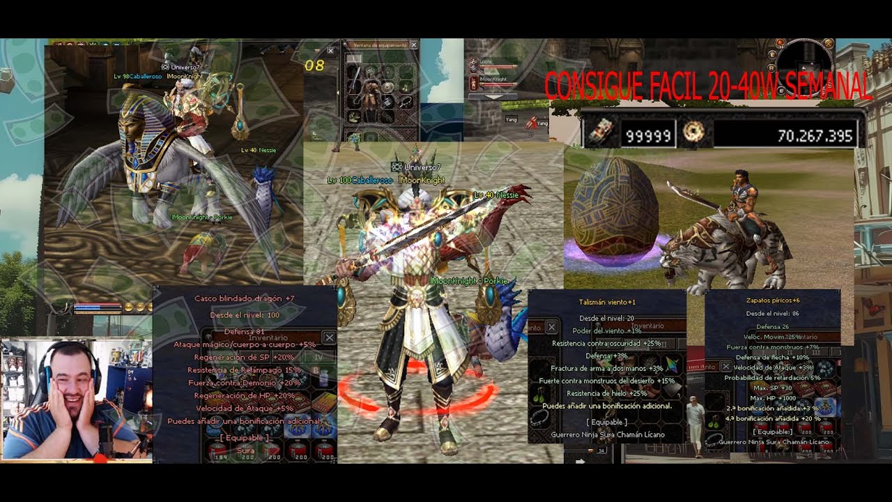 METIN2 - SOY 100 LOS MEJORES CAMBIA BONUS ITEMs NUEVOS ( y como ...