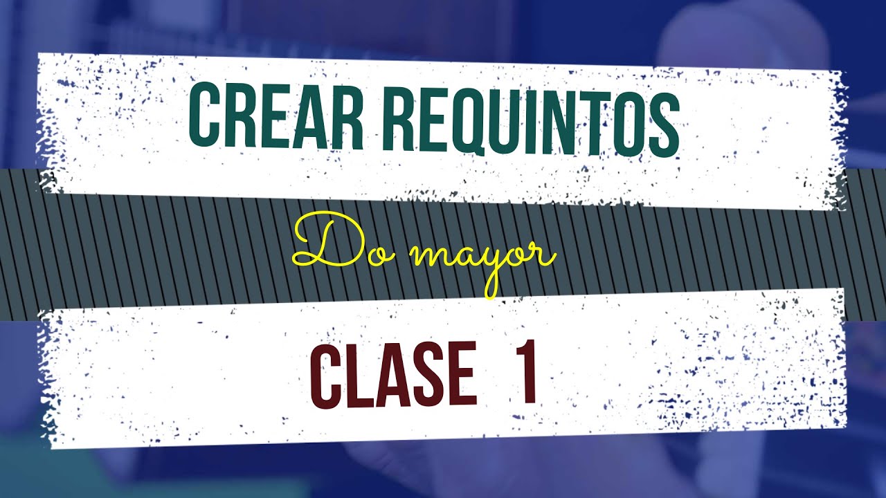 Clase 1 Crear requinto - Curso para crear Requintos / Componer Requinto ...