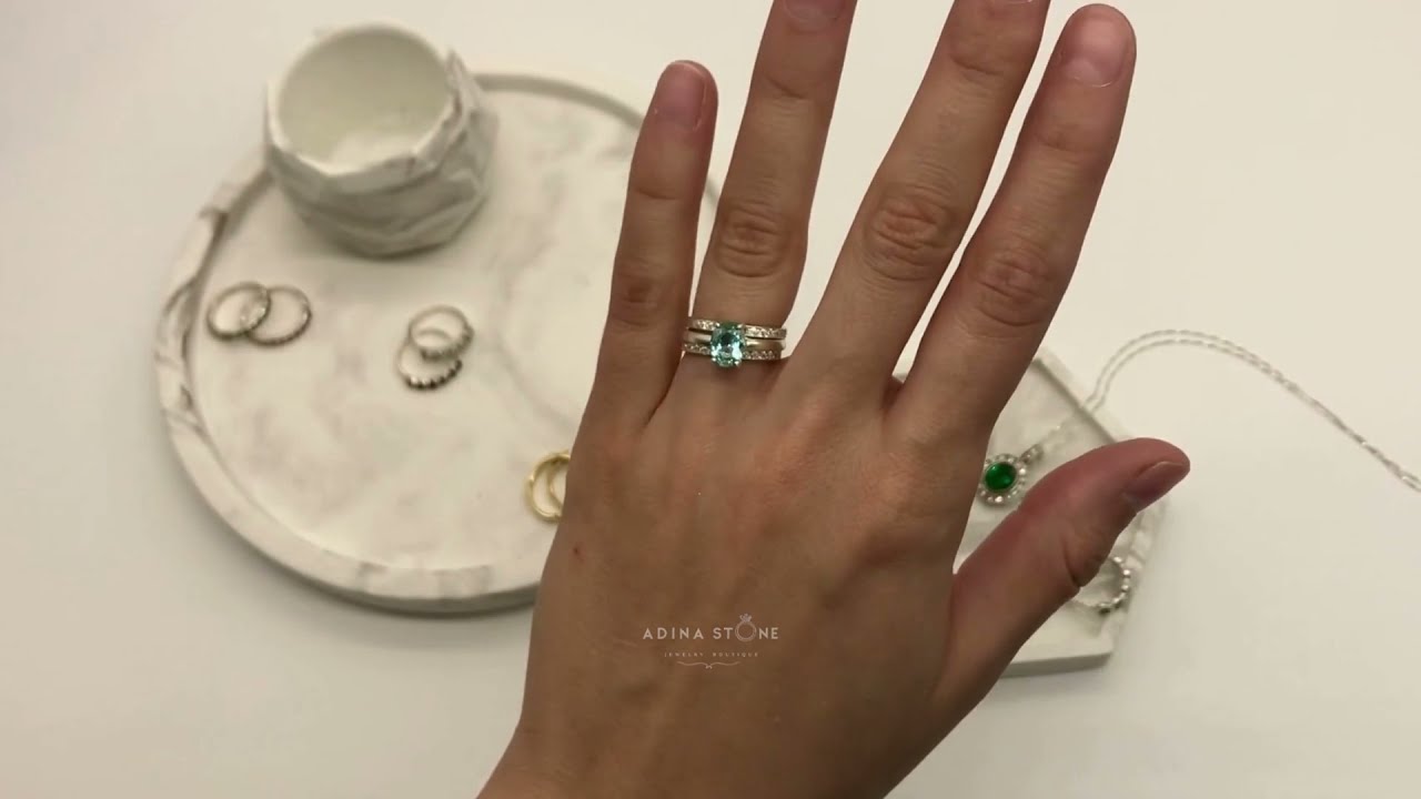 How to Stack an Engagement Ring with a Wedding Band, Wedding Jewelry ...