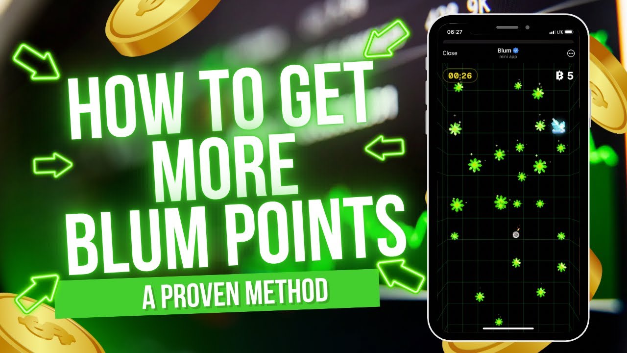 HOW TO GET MORE BLUM POINTS - YouTube