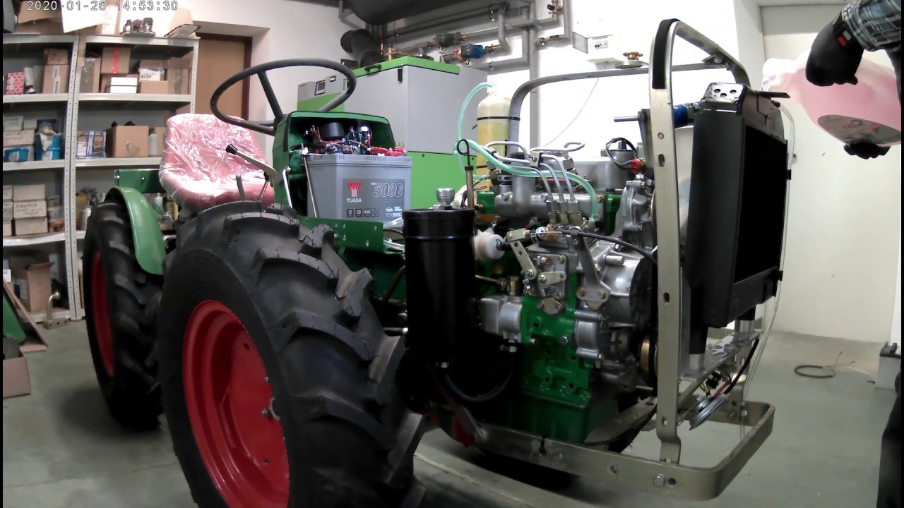 Restoration Holder AM2 1969 + Kubota D1105 engine Part4. A very first ...