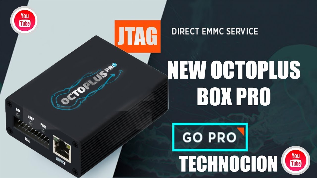 NEW Octoplus JTAG PRO Box for emmc and jtag ALLINONE - YouTube
