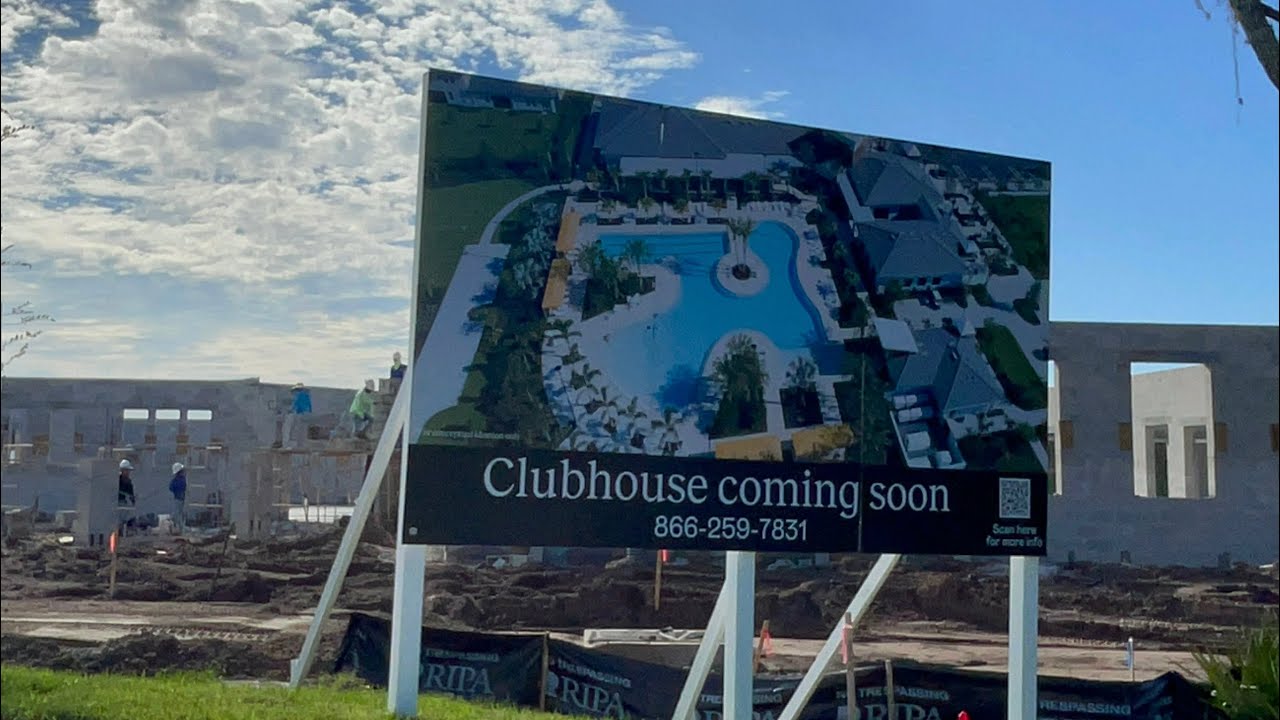 Quick Tour of Angeline New Construction Community in Land O Lakes, Fl ...