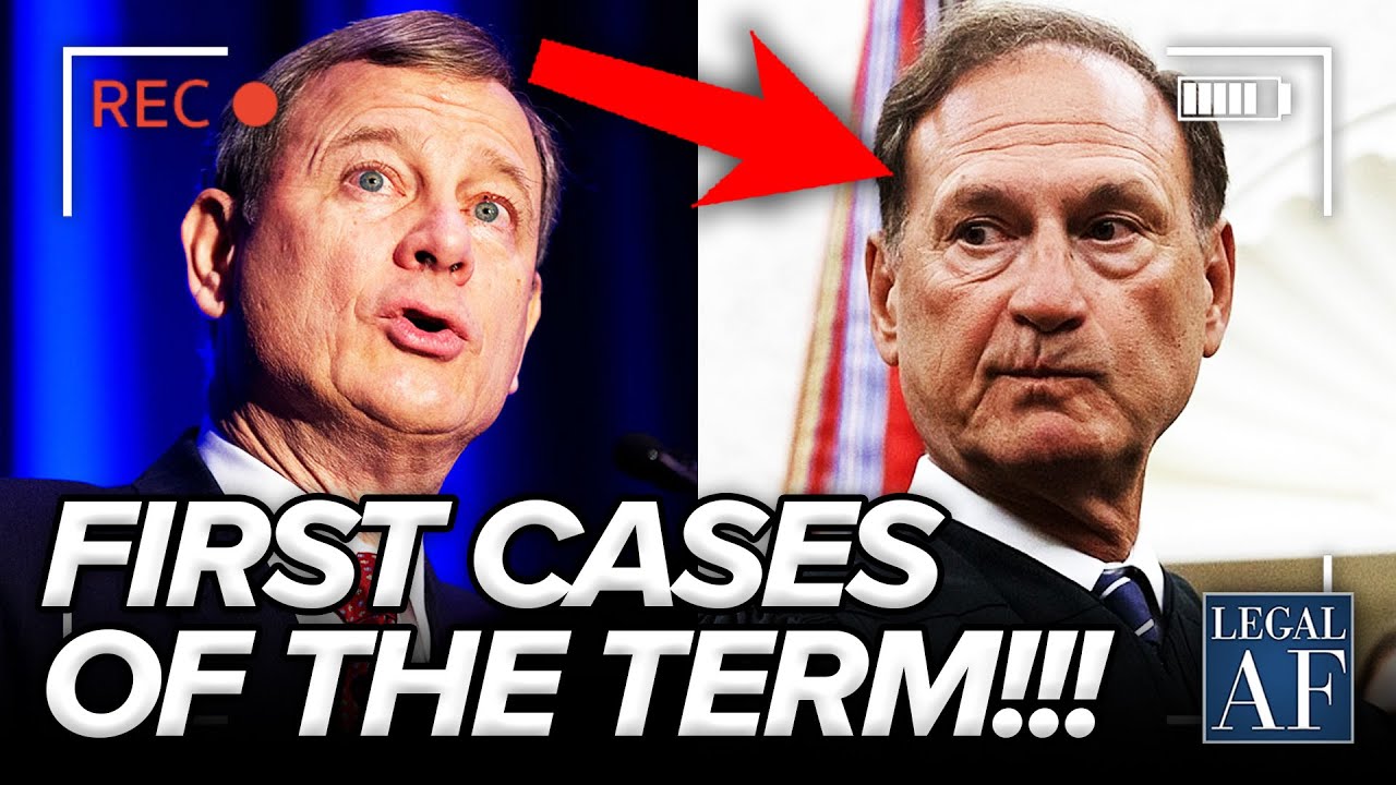 Supreme Court HEARS First MAJOR CASES - YouTube