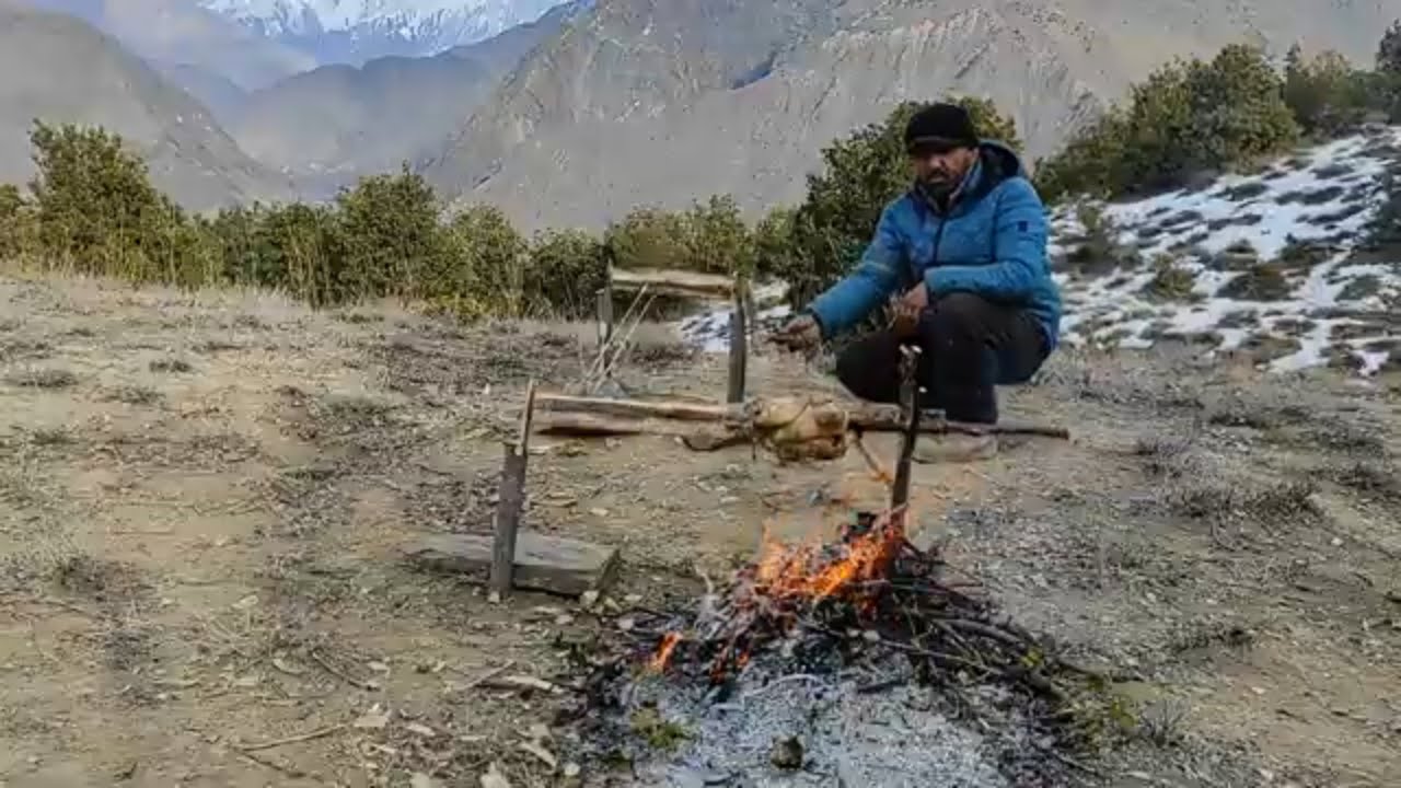 Primitive Cooking II Bushcraft Cooking II Cooking Whole chicken in the ...