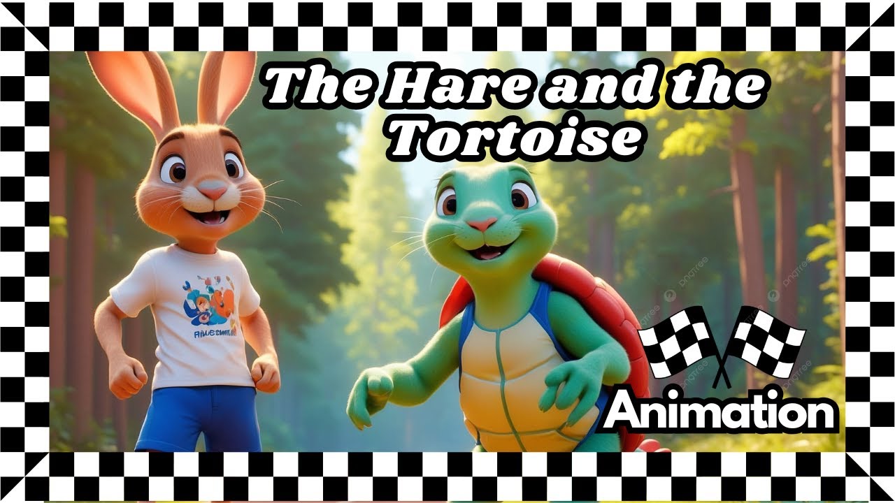 The Hare and the Tortoise | Pixar 3D Animation | Fables for Kids - YouTube