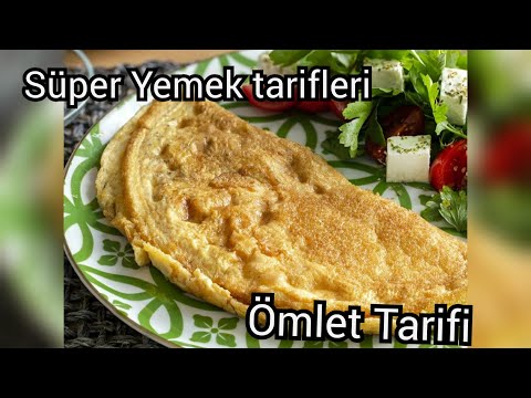 Evde Omlet Yapımı - Basit - Kolay - Süper Yemek Tarifleri - Omlet Tarifi