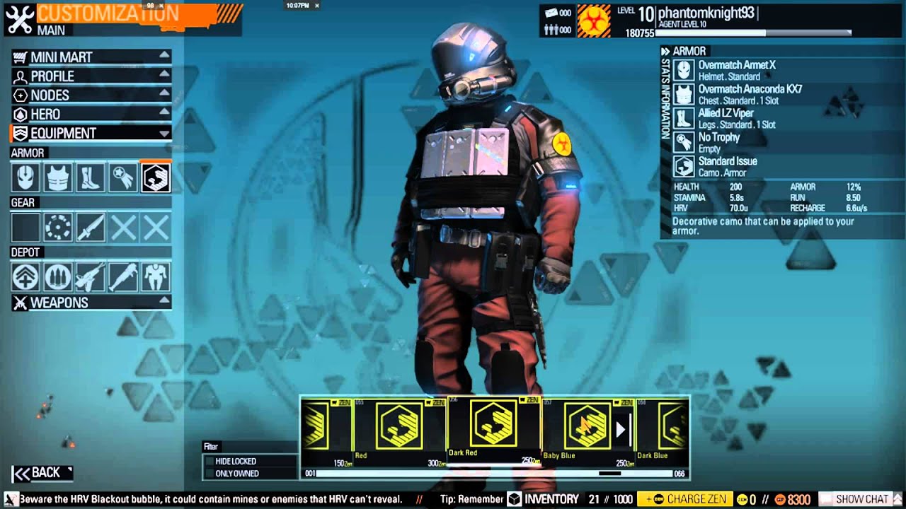 BlackLight Retribution Character Customization - YouTube