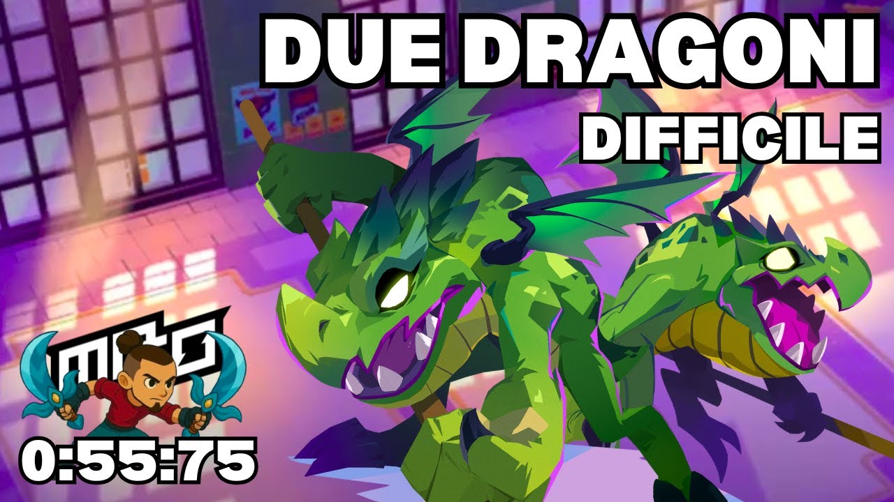MO.CO - DOJO BUILD | "DUE DRAGONI" DIFFICILE 1 MINUTO | "DOUBLE DRAGON ...
