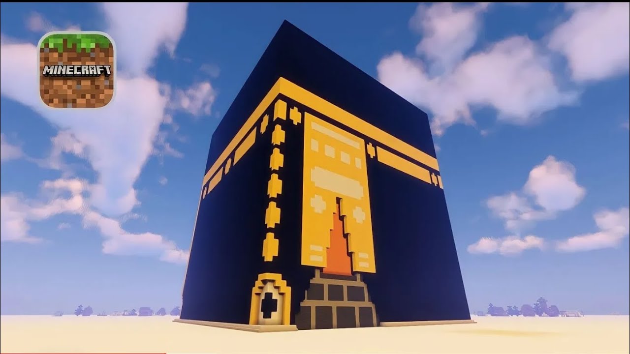 Build the largest Kaaba in Minecraft history using mo... - YouTube