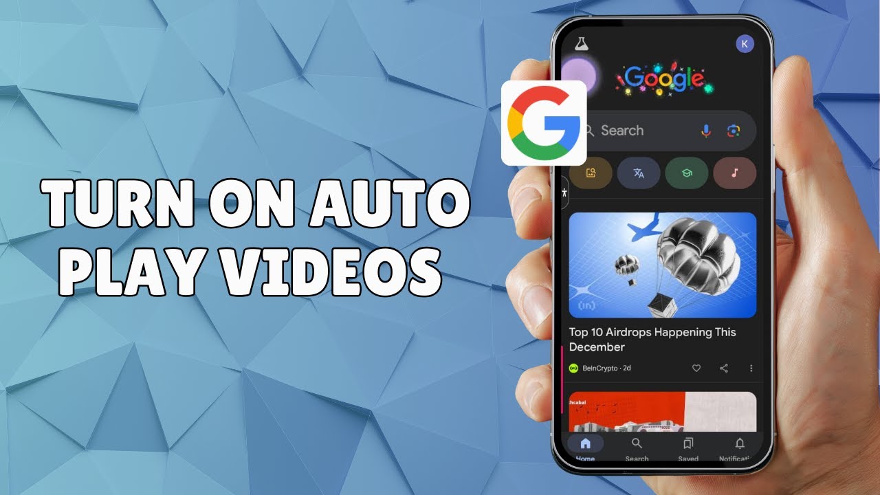 HOW TO TURN ON AUTO PLAY VIDEOS ON GOOGLE - YouTube